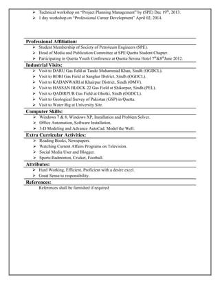 Ali Akbar CV | PDF