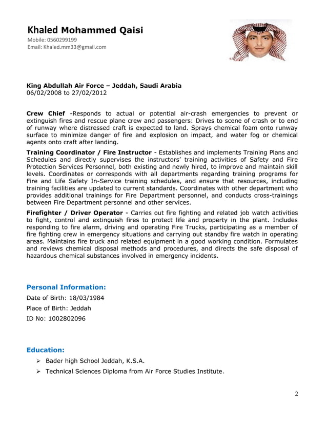 Khaled M AL-Qaisi CV | PDF