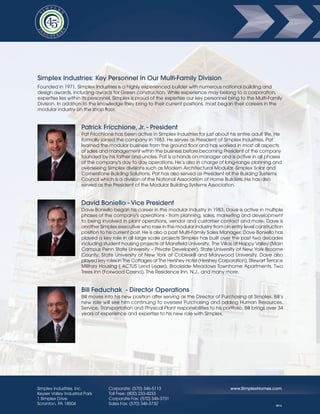 Simplex_Projects_2016 | PDF