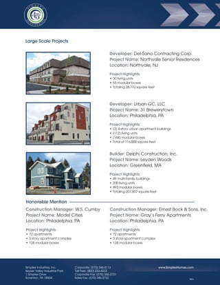 Simplex_Projects_2016 | PDF