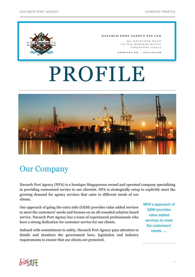 NAVARCH Business Profile_pdf | PDF