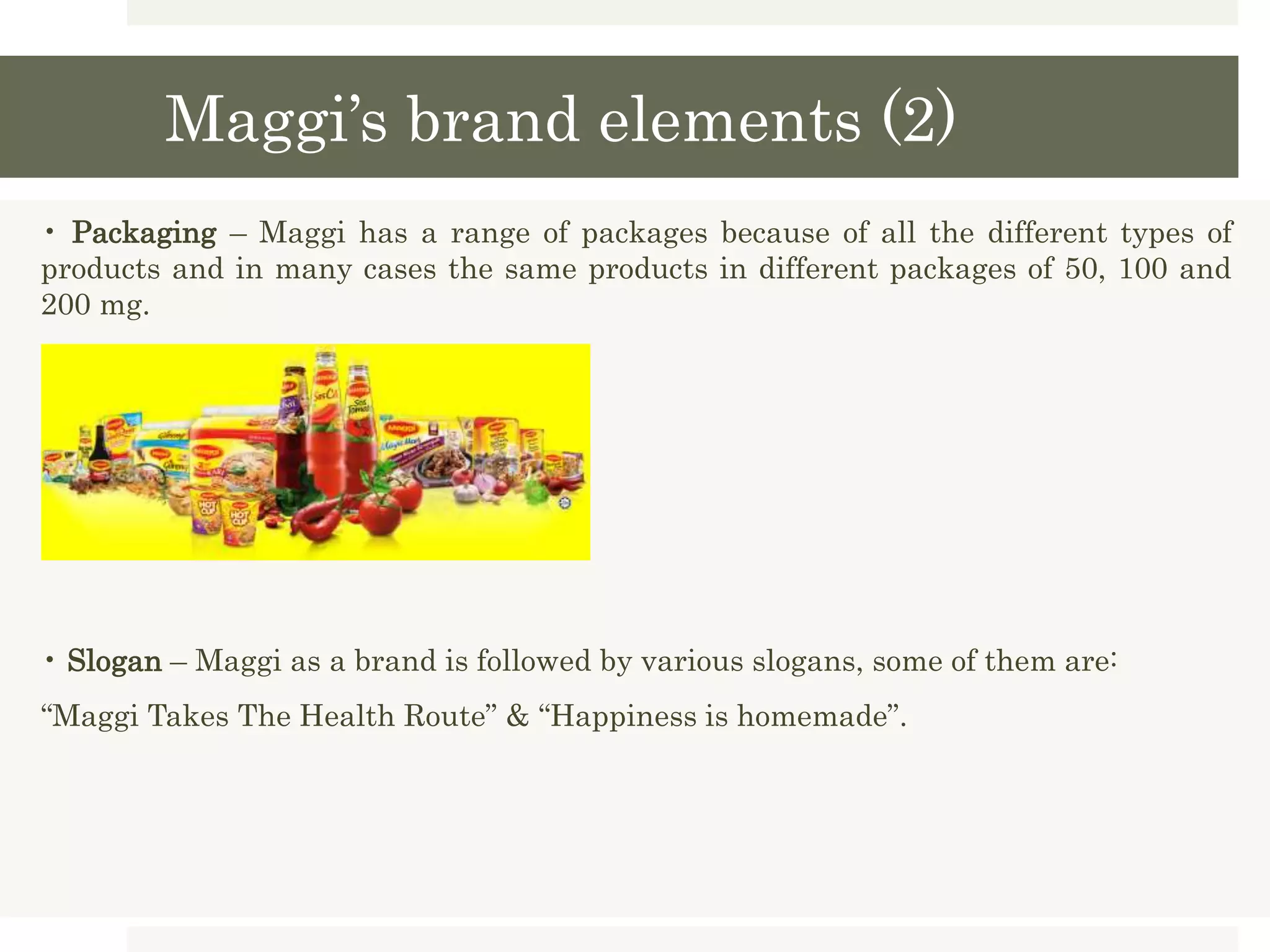 Maggi - Nestlé | PPTX