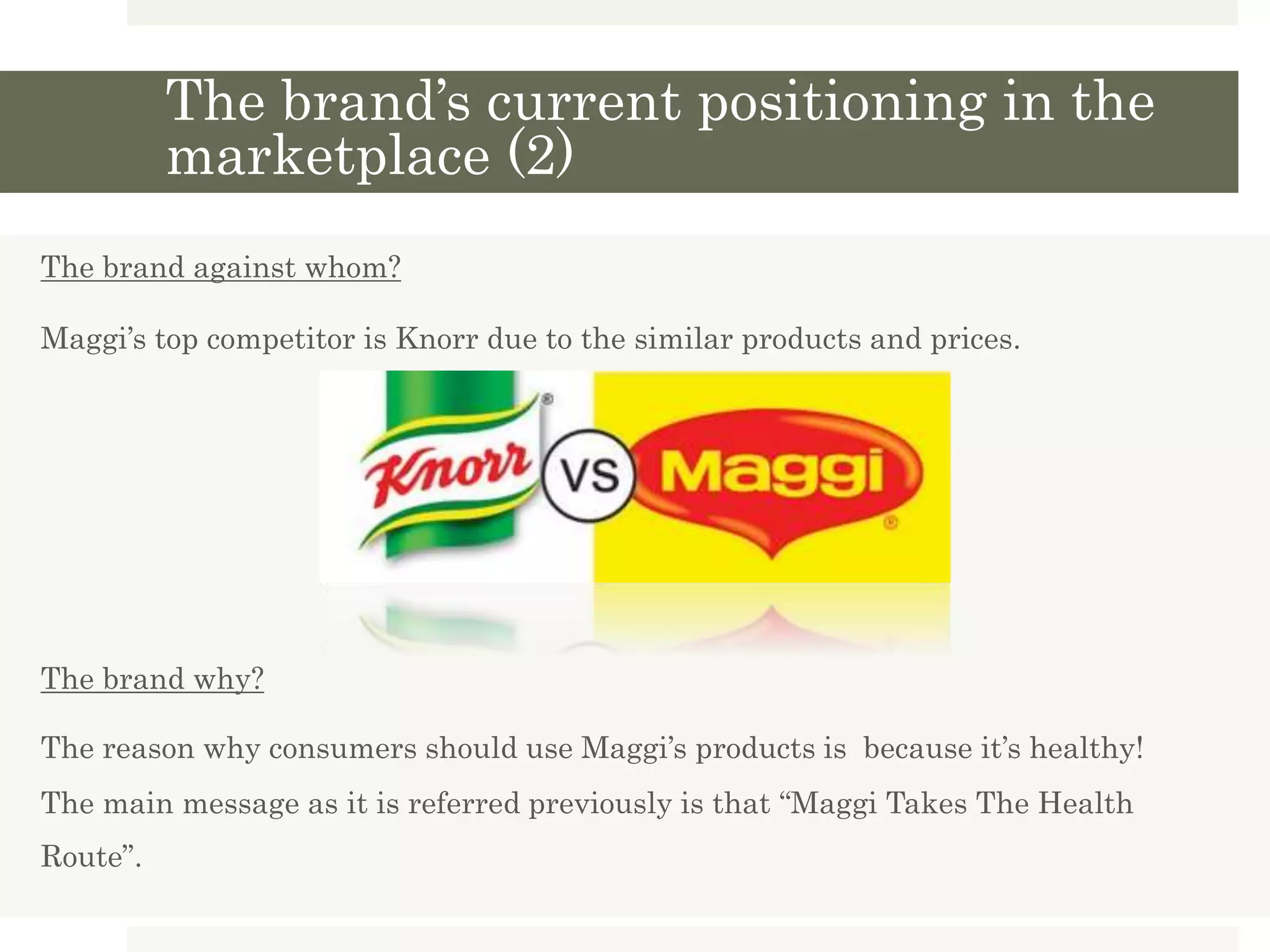 Maggi - Nestlé | PPTX