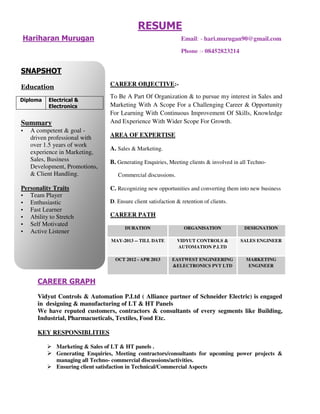 Resume | PDF | Business | Business and Finance