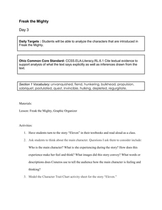 Lesson Plan 3 | PDF | Books and Literature