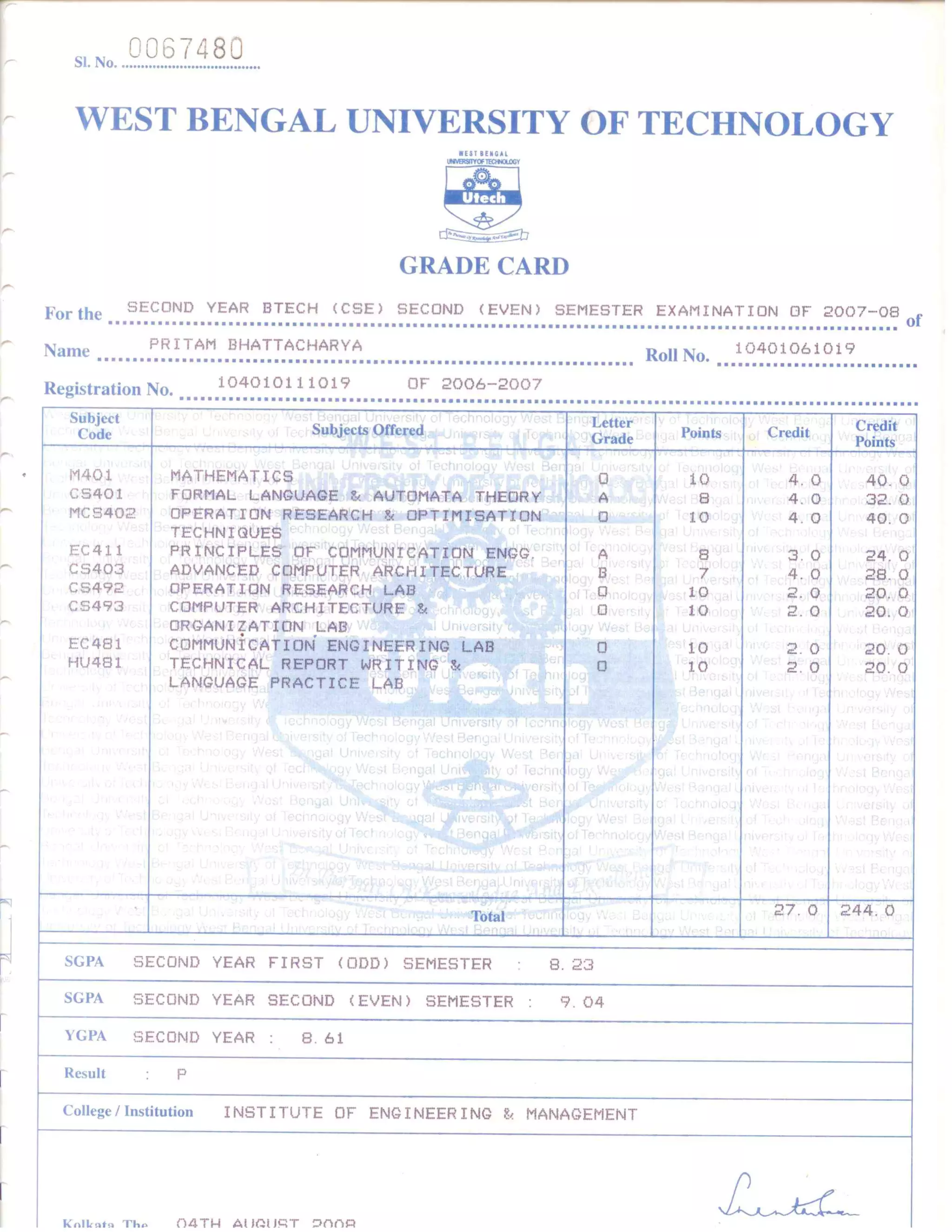 B.Tech. Markheets | PDF