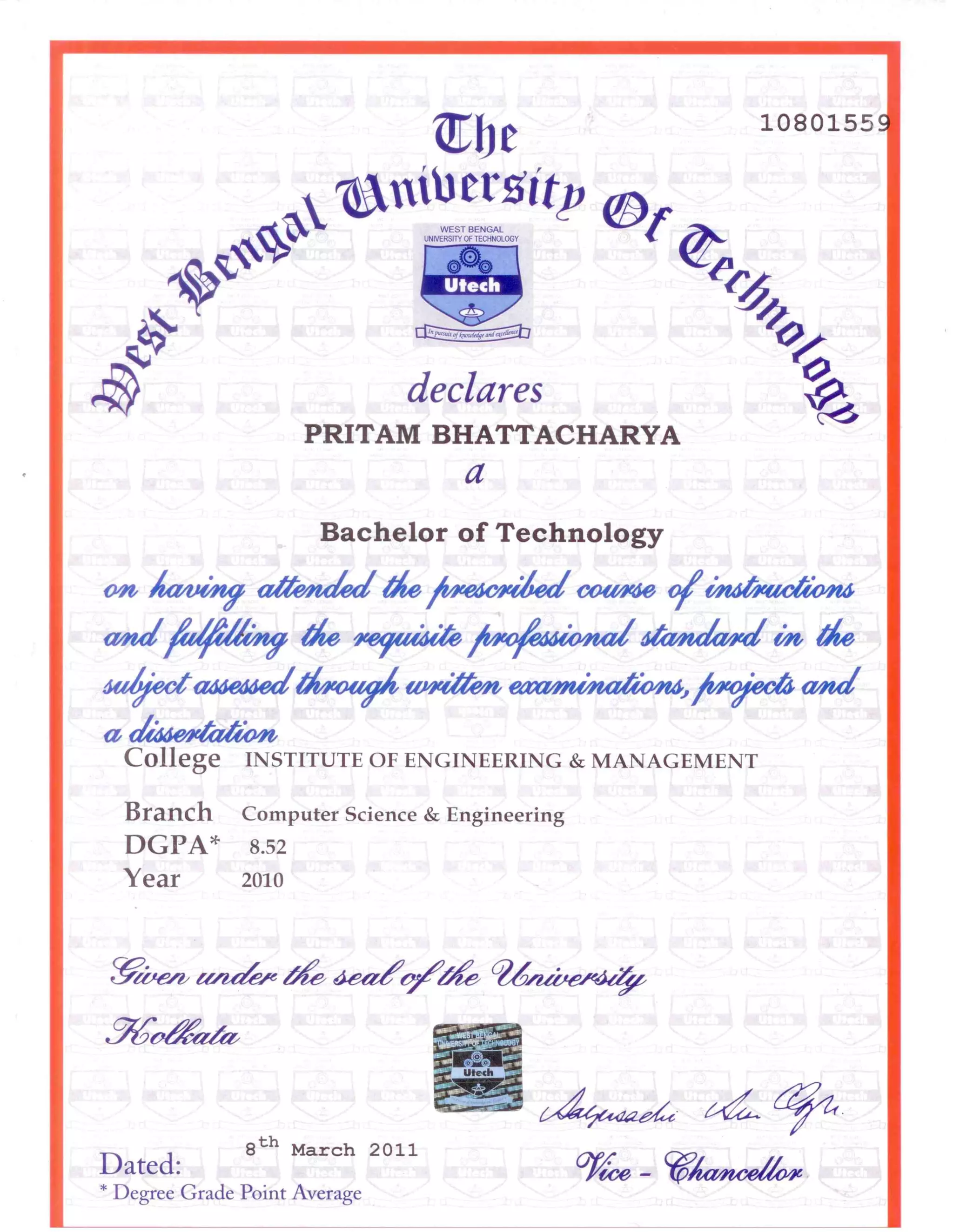 B.Tech. Markheets | PDF