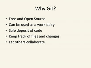 Presentation on GIT at Eminence | PPT