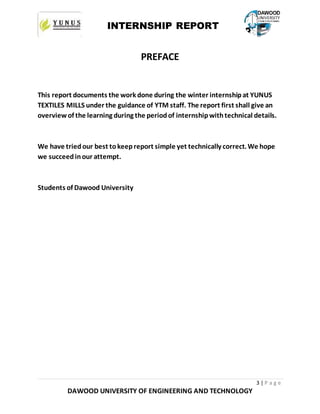 internship report YTM | DOCX