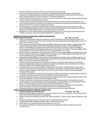 MICHAEL BRANAM RESUME 20170202 | PDF