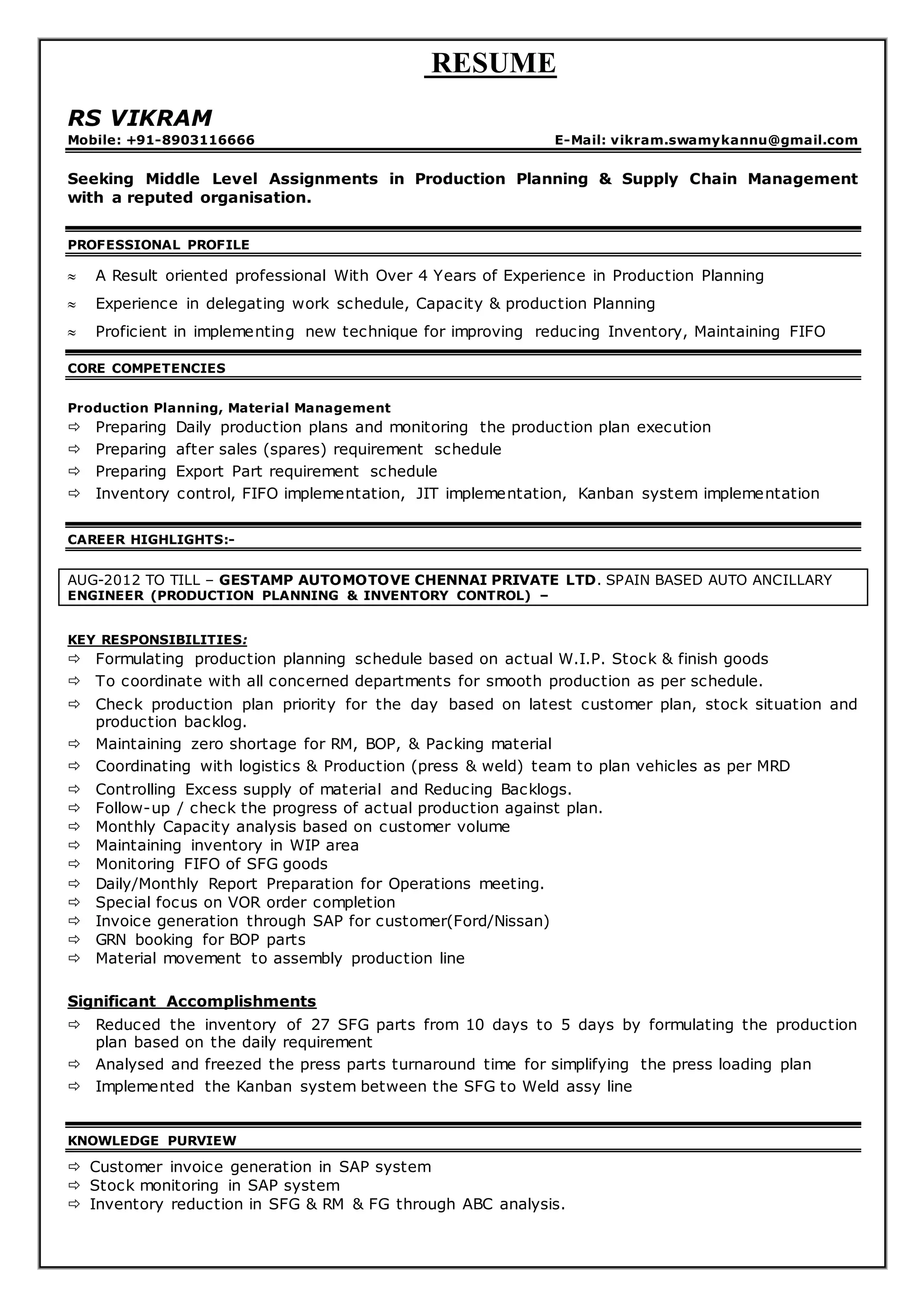 RS VIKRAM RESUME PPC | DOCX