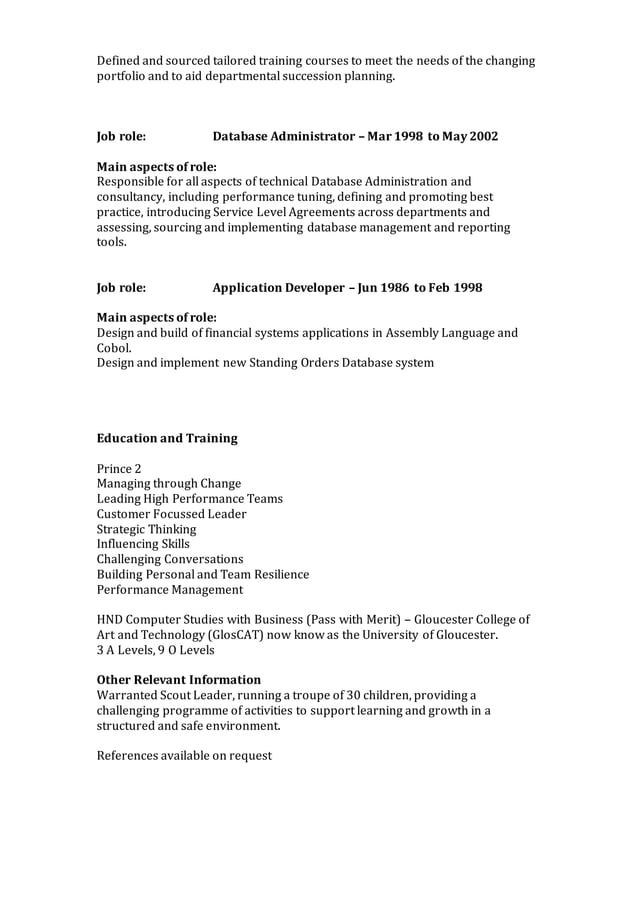 CV - Julie Swann Feb 16 | DOCX