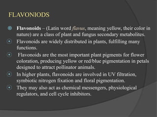 cardic glycosides & flavonoids | PPT