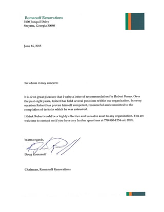 RB - DPR Reference Letter | PDF