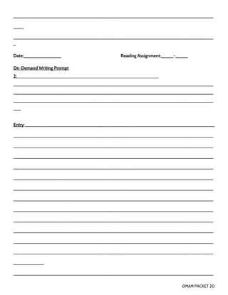 Of Mice and Men worksheet packet | PDF