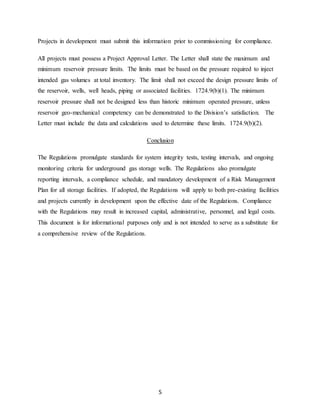 Natural Gas Storage Sample Memo | DOCX