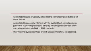 Antimetabolites in the body against vitamins | PPT