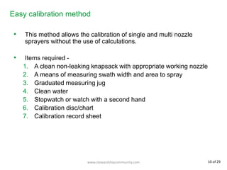 8_Calibration_of_hand-held_sprayer_equipment.ppt