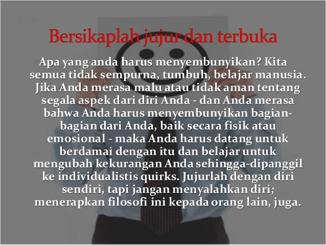Lebih Baik Jadi Diri Sendiri Daripada Jadi Orang Lain - Bagi Hal Baik Lebih Baik Jadi Diri Sendiri Daripada Jadi Orang Lain - Bagi Hal Baik