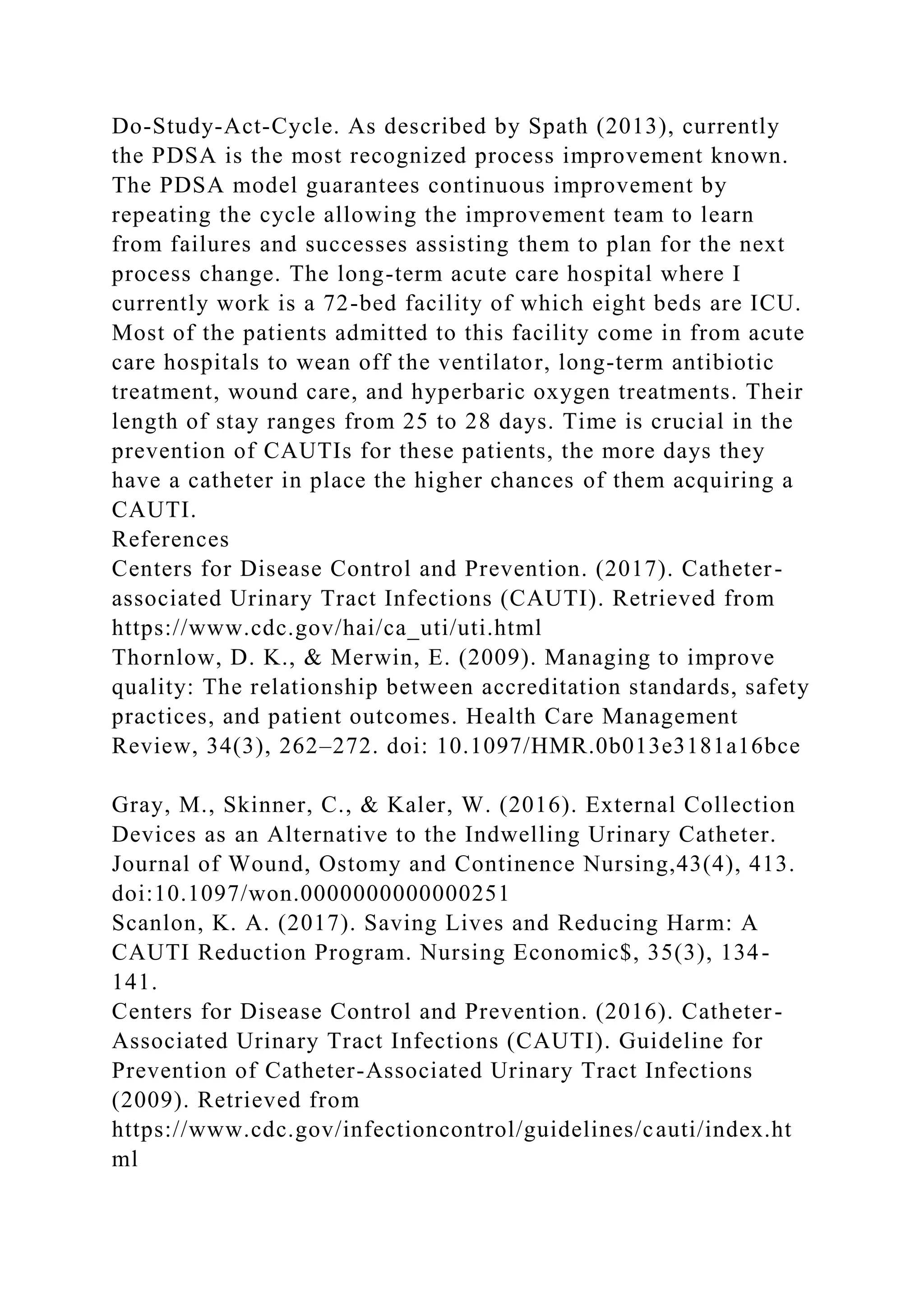 8Catheter-Associated Urinary Tract Infections (CAUTI)Walden .docx