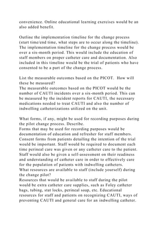 8Catheter-Associated Urinary Tract Infections (CAUTI)Walden .docx ...