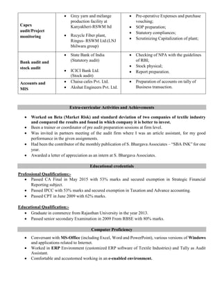 Resume Krishan Kumar Sharma | PDF | Business Accounting & Finance | Business