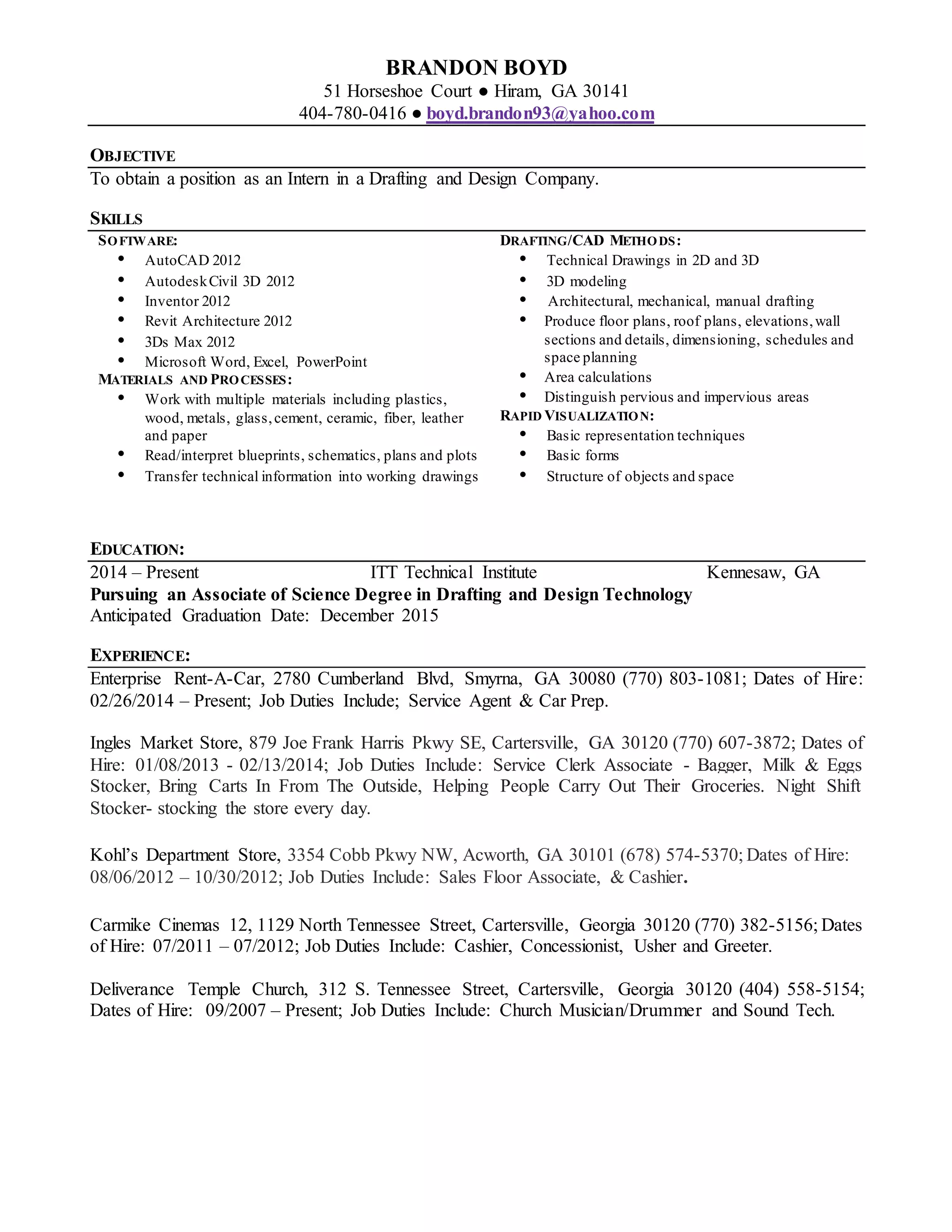 DDT Resume | DOCX | Technology & Computing