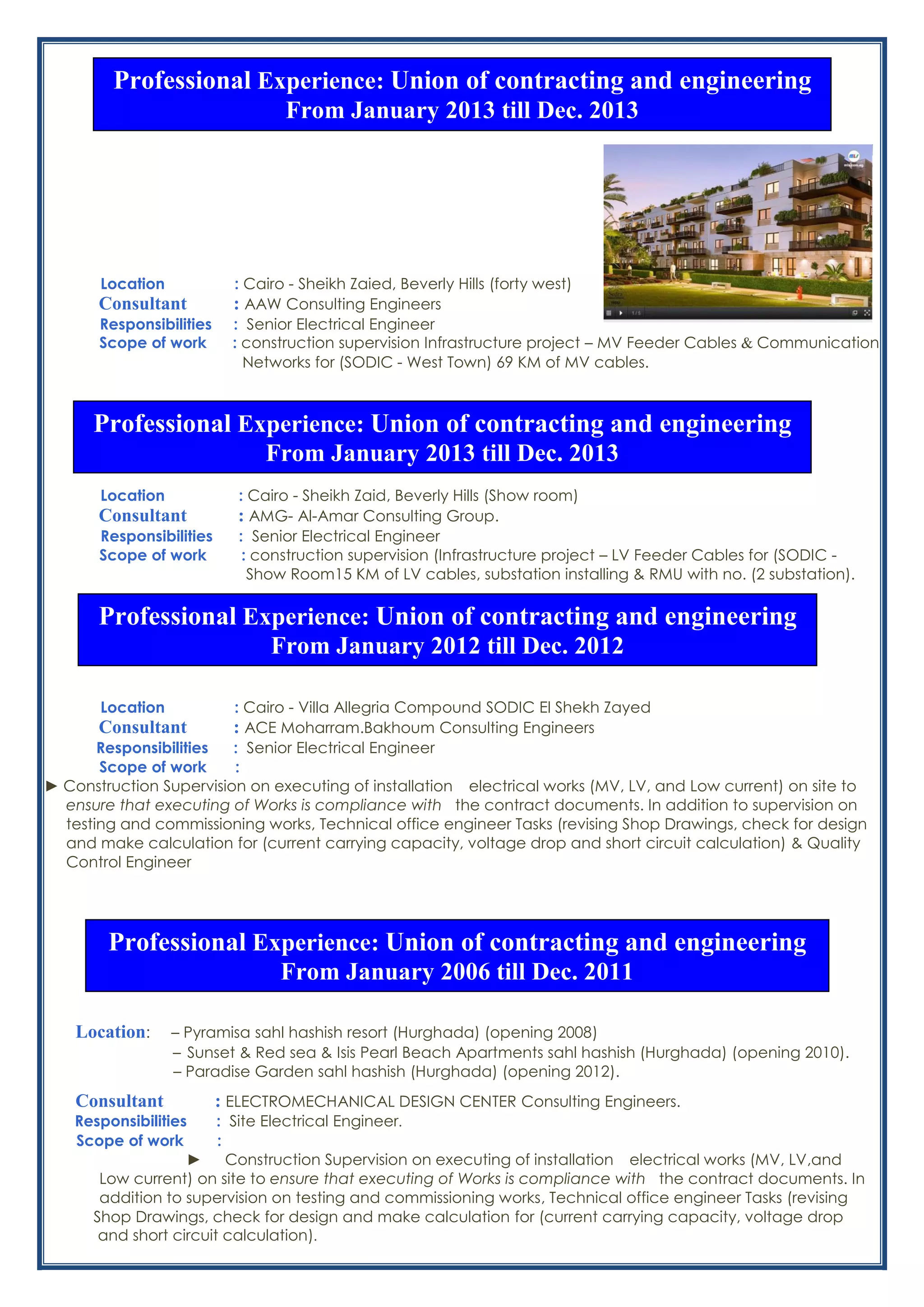 CV -waleed zidan . | PDF | Resume Writing and Advice | Job Search