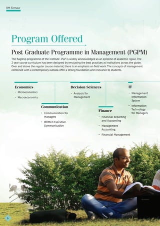 IIM Sirmaur Brochure | PDF