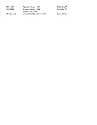 lisa resume | DOCX
