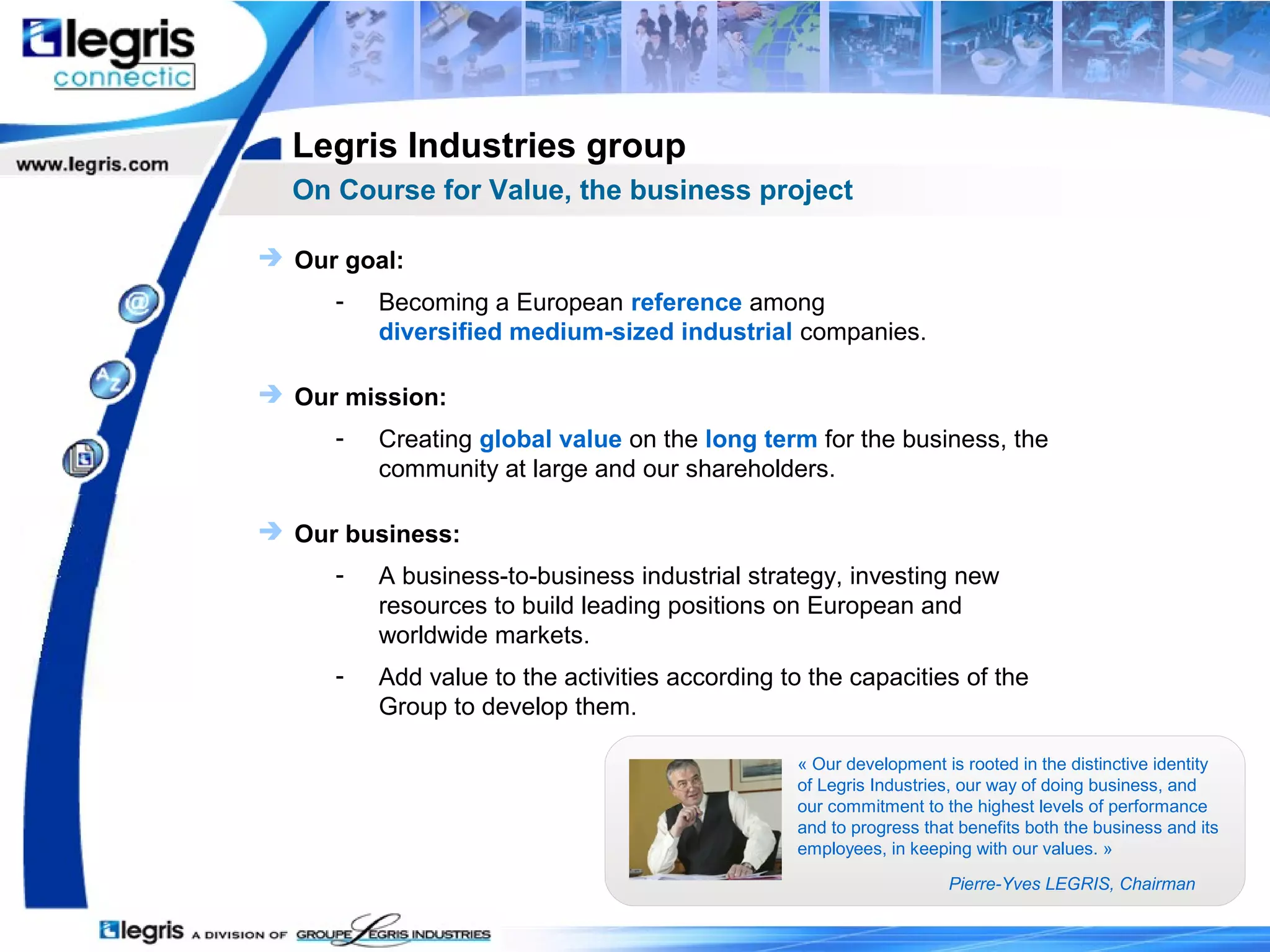 LEGRIS Presentation | PPT