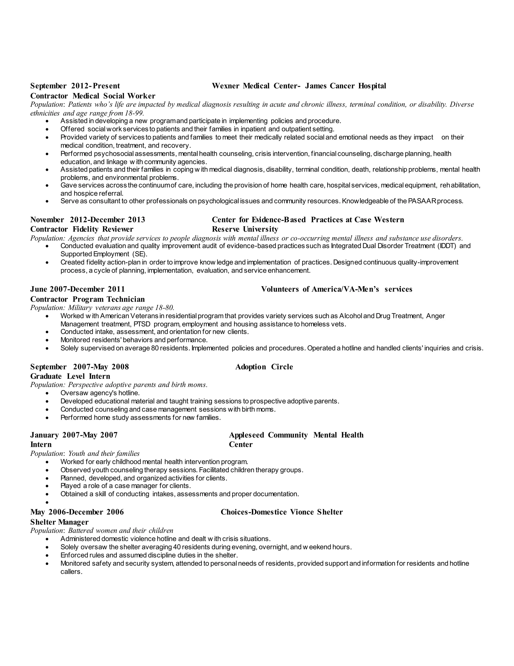 resume 2015 | DOCX