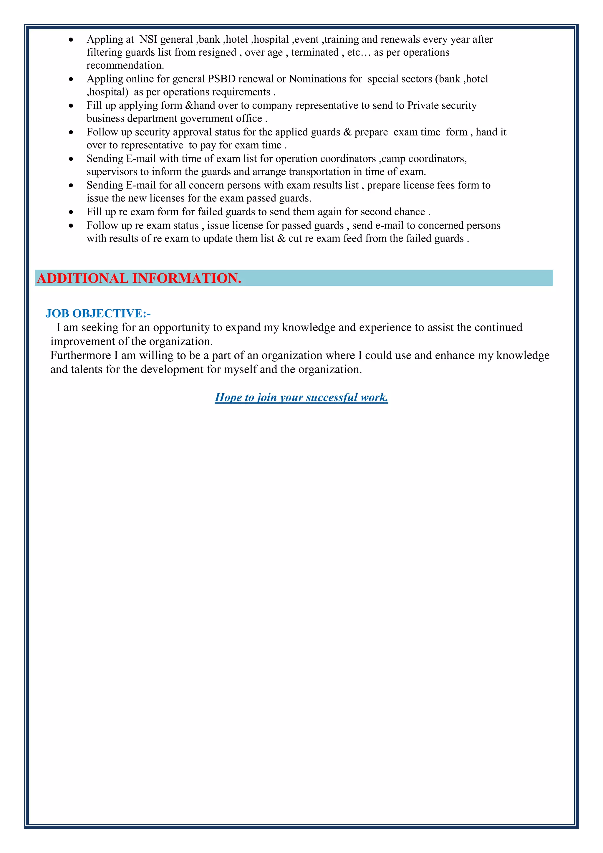 Mohamed Sameer-C.V | PDF