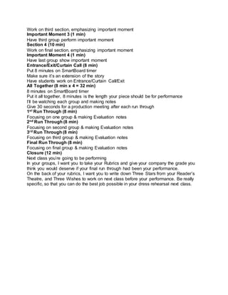 8 c classic vs contemporary readers theatre | DOCX