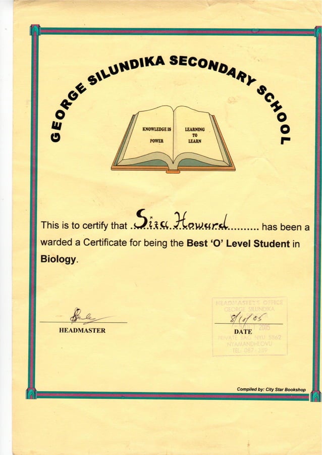 GEORGE SILUNDIKA | PDF