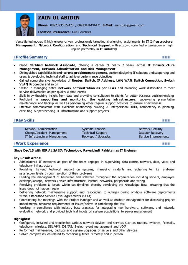 Zain Resume | PDF