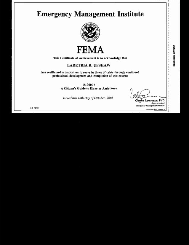 ICS Training Certificates - Bundled | PDF