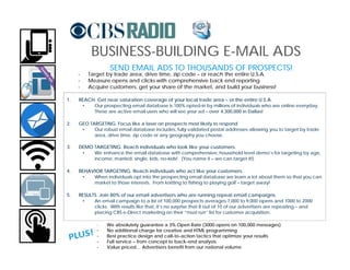 CBS Media Kit 2015 | PPT