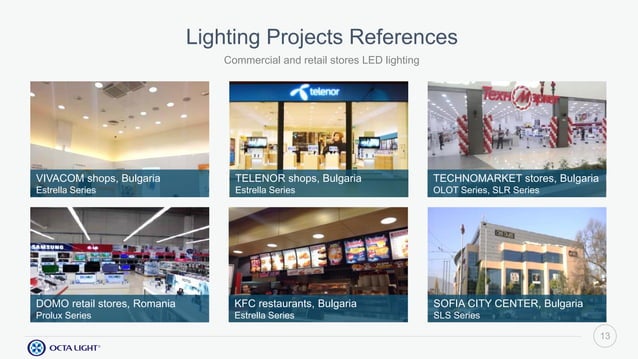 OCTA LIGHT EN Company Presentation Q3_2016 | PDF