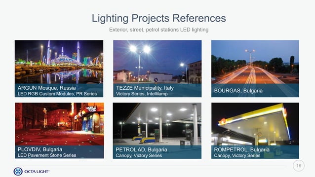 OCTA LIGHT EN Company Presentation Q3_2016 | PPT