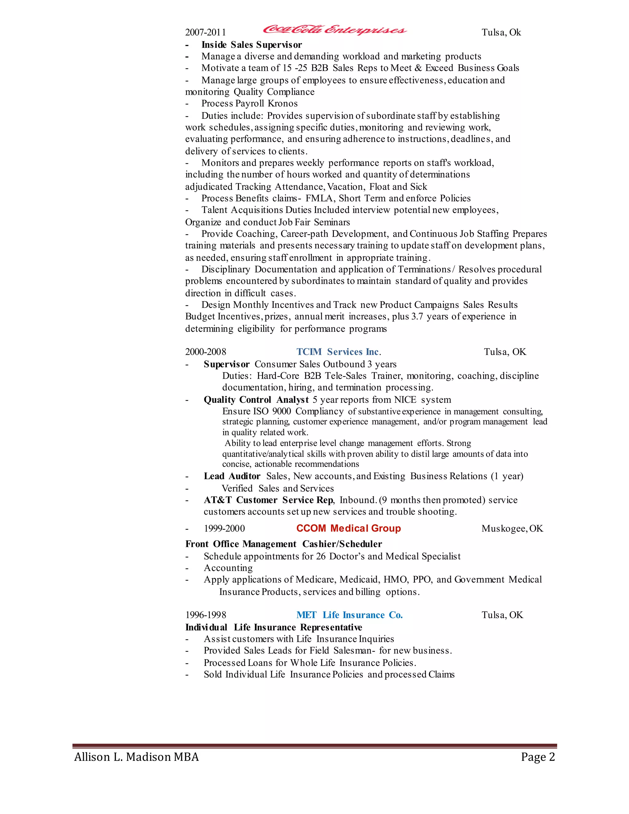Allison Madison _Resume2015 | DOCX