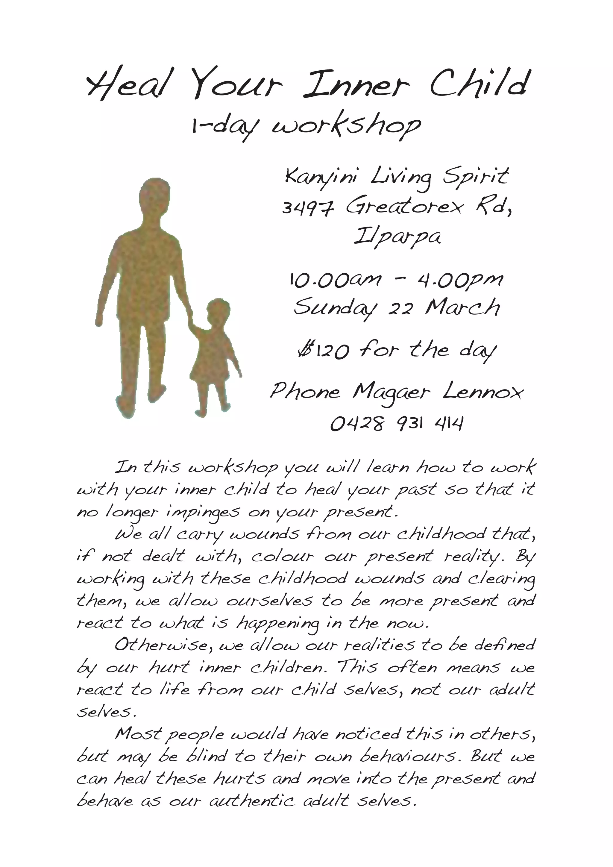Inner Child Workshop | PDF