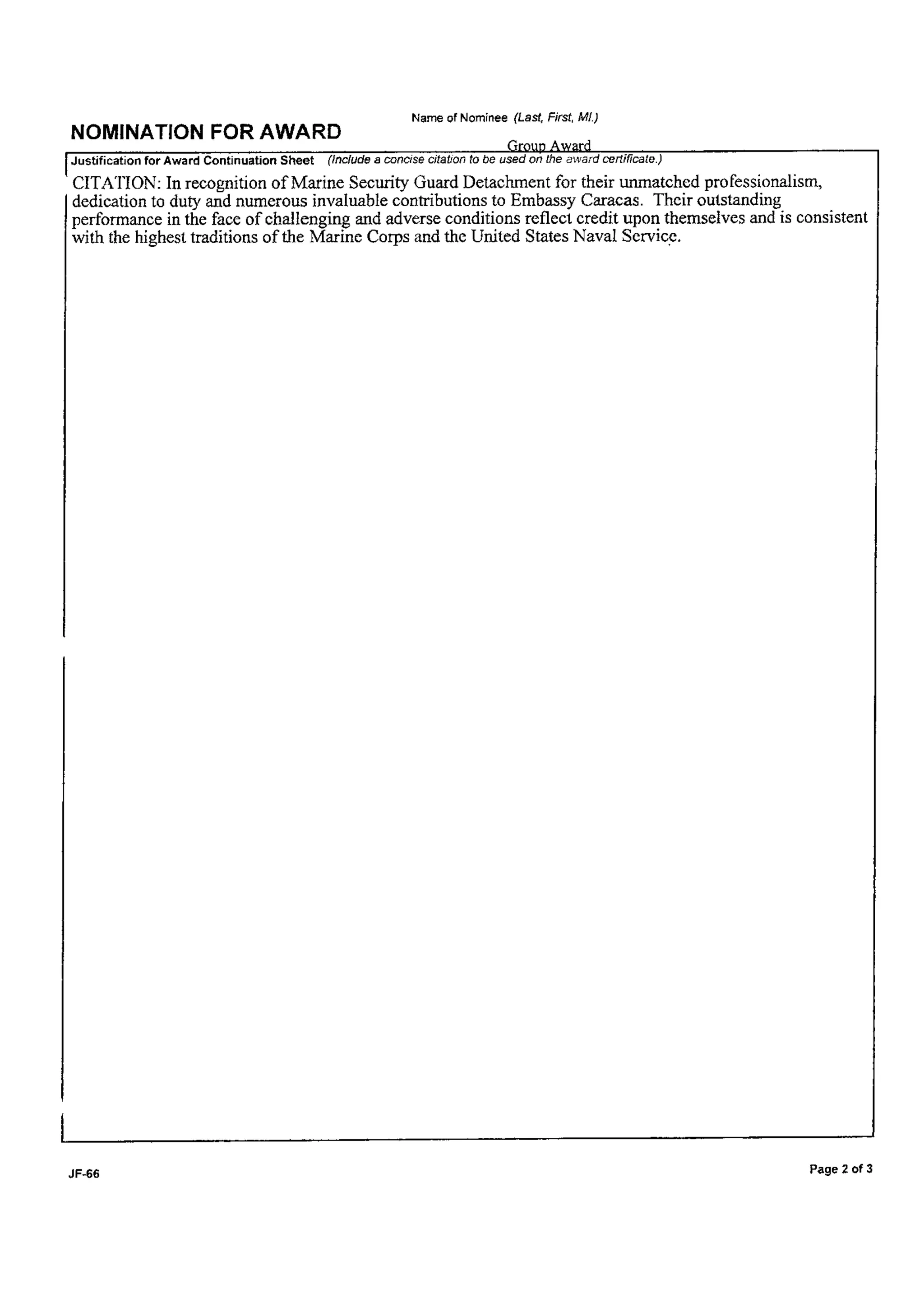 Meritorious Honor Award | PDF