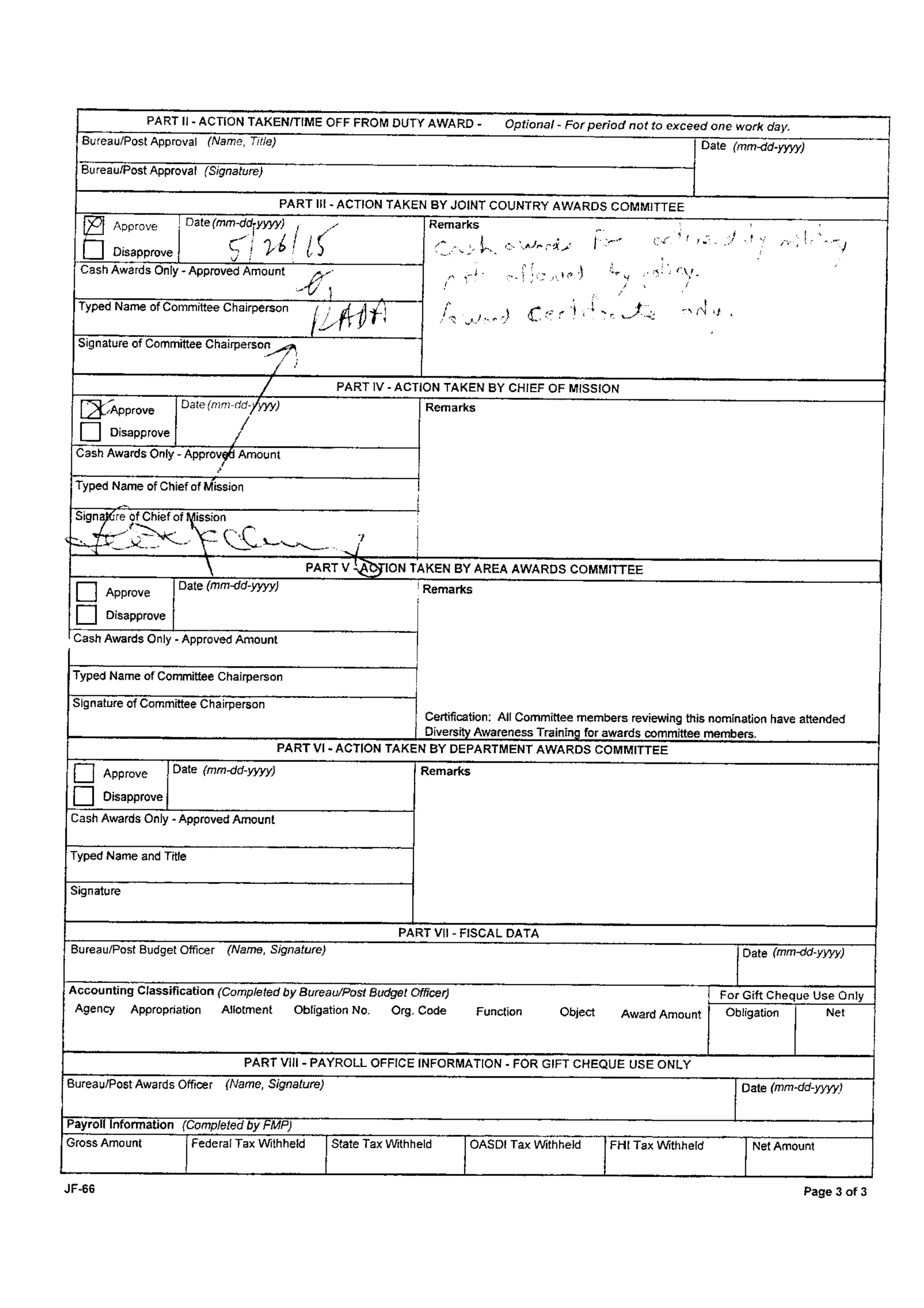 Meritorious Honor Award | PDF