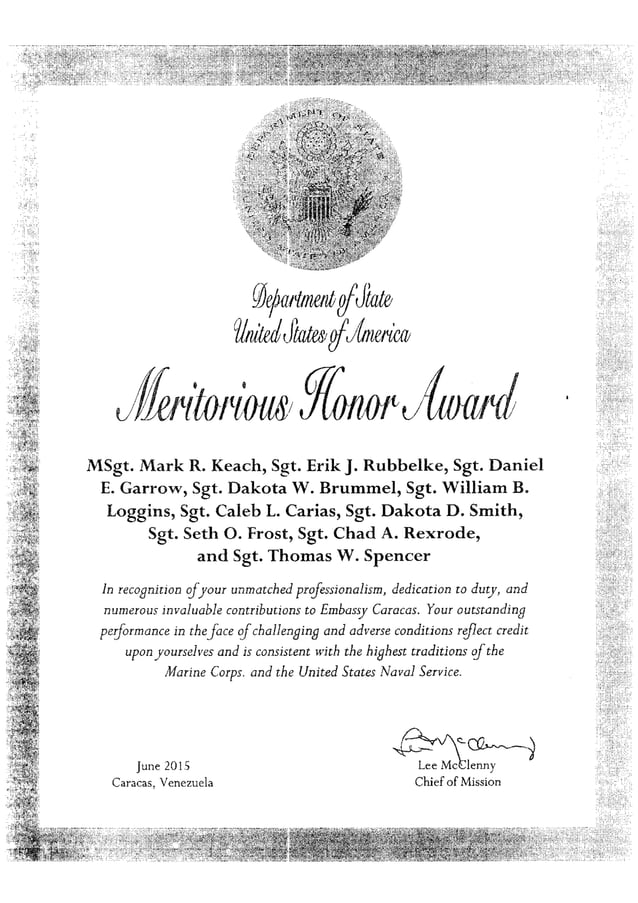 Meritorious Honor Award | PDF