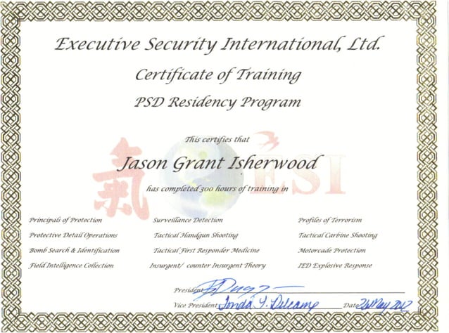 ESI cert | PPT