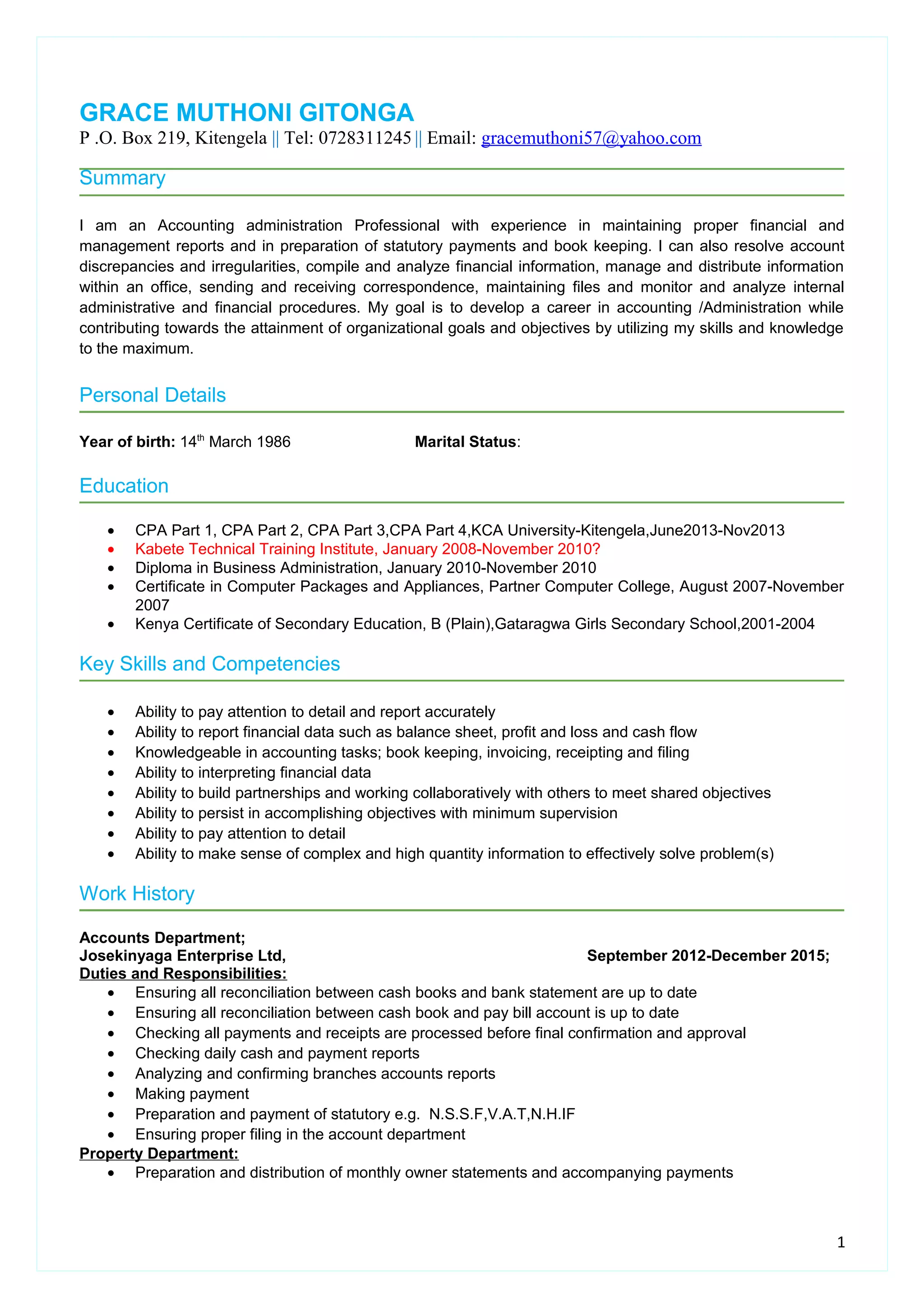 Grace Muthoni Gitonga New CV.DOC