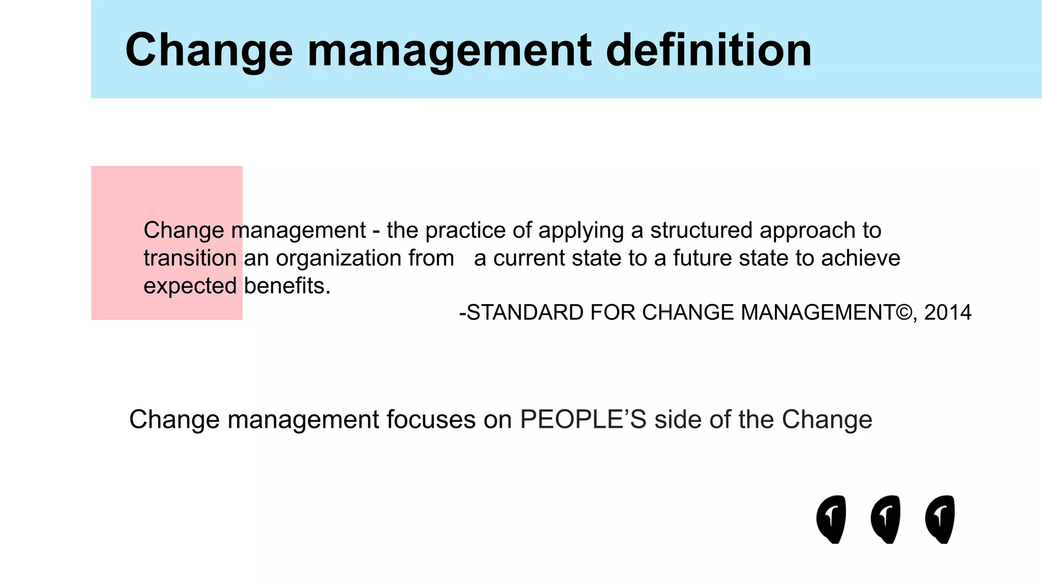 Anna Kompanets: Change Management for PMO Implementation (UA) | PDF