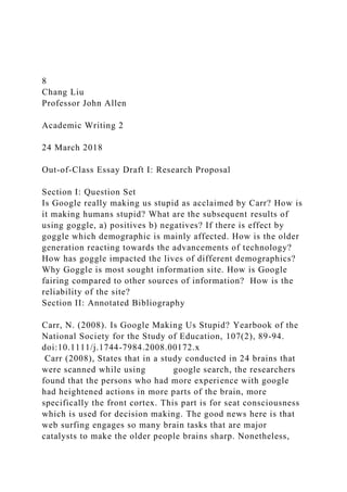 8Chang LiuProfessor John AllenAcademic Writing 224 M.docx