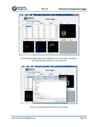 8 Channel Analog Data Logger | PDF